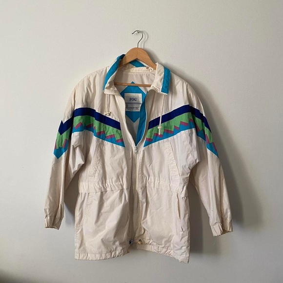London Fog | Jackets & Coats | Vintage London Fog Retro White ...